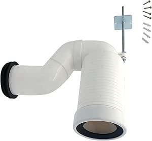 Amazon.co.jp: Home Plumbing Toilet Directional Connector Sewer Pipe ...