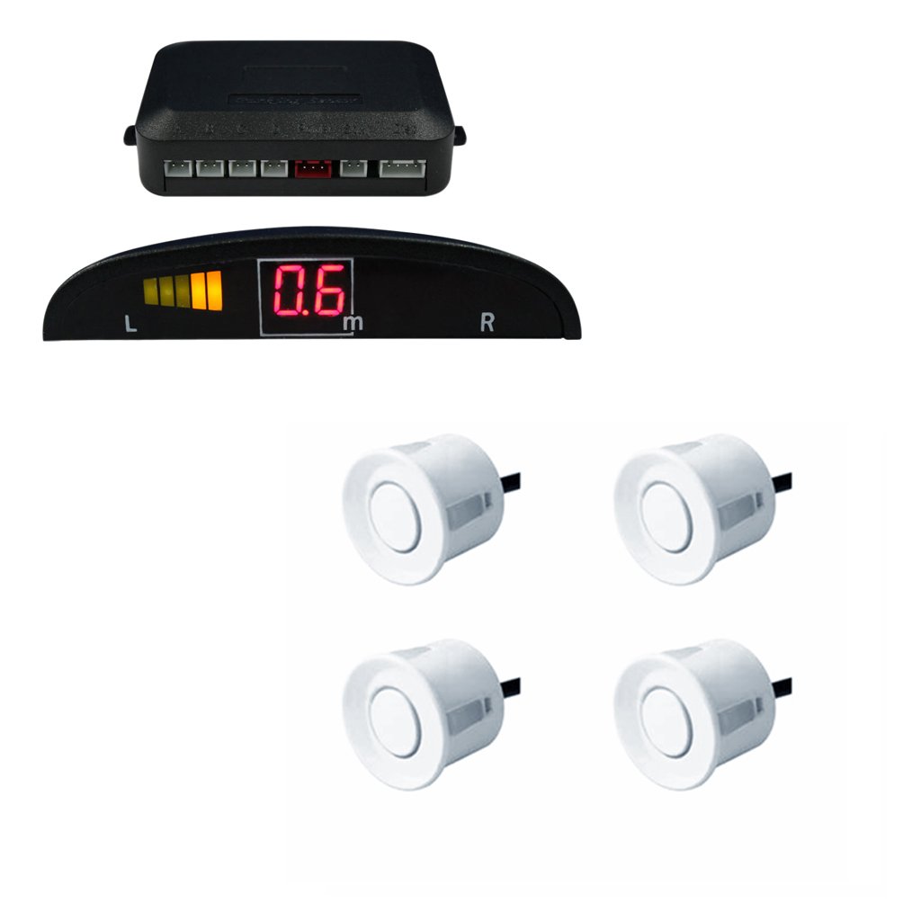 A2d Car Reverse Silver Parking Sensor With Led Display Toyota ...