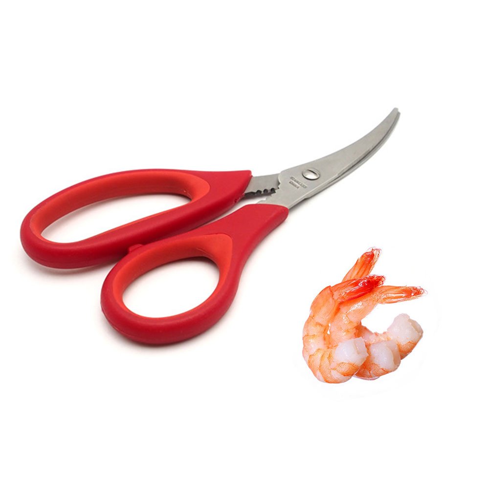 Amazon.com: A-parts 1Pc Multifunction Seafood Scissors, Shrimp Cracker ...