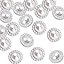 URROMA 30 Pcs Faux Pearl Buttons, Gold Retro Vintage Pearl Acrylic ...