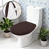 Amazon.com: RUN HELIX Bathroom Toilet Lid Cover,Chenille Machine ...