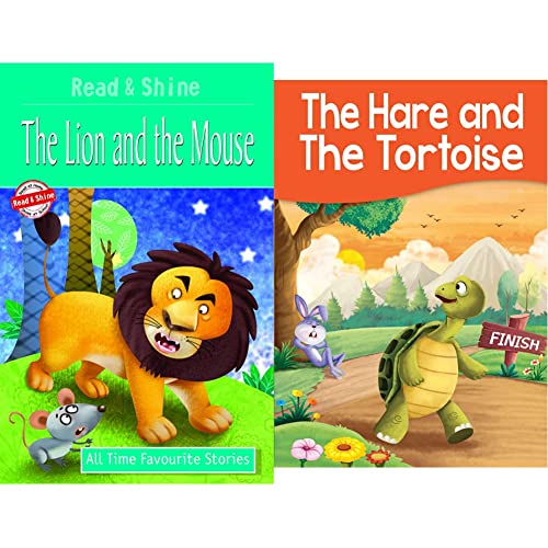 Buy The Hare and the Tortoise - Story Book + The Lion and the Mouse ...