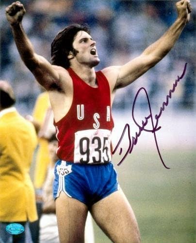 Bruce Jenner autographed 8x10 Photo (Olympic Decathlon) Image #4 ...