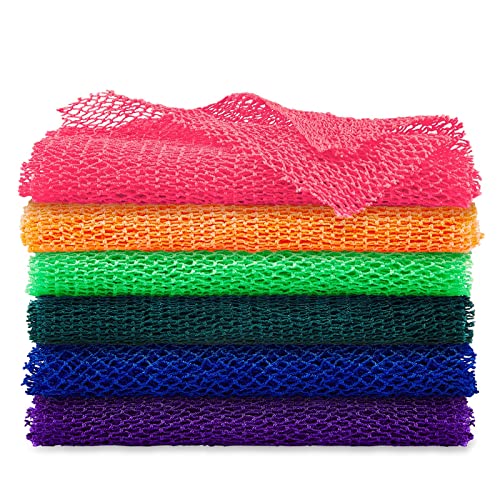 Snapklik.com : 6 Pieces African Net Body Exfoliating Bath Sponge ...