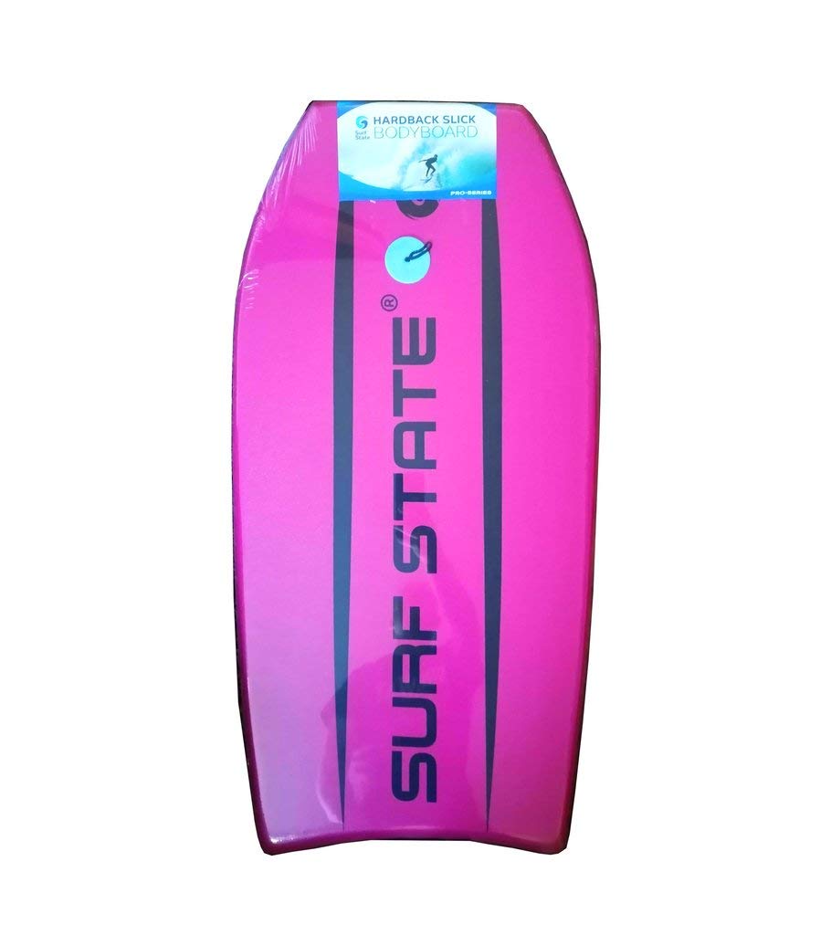 Surf State 41 Eva Slick Bodyboard Boogie Board Stringers Purple ...