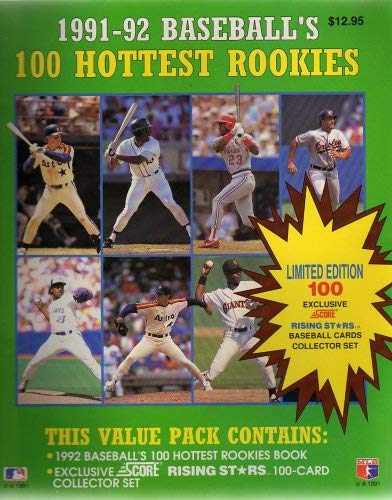 1991-92 Baseball's 100 Hottest Rookies: MAJOR LEAGUE BASEBALL PLAYER'S ...