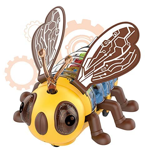 Buy Jack Royal Electric Walking Bee Toy Transparent Gear Little Bee Toy ...
