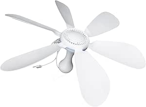 Amazon.com: SOLUSTRE Outdoor Ceiling Fans Small USB Fan Portable ...