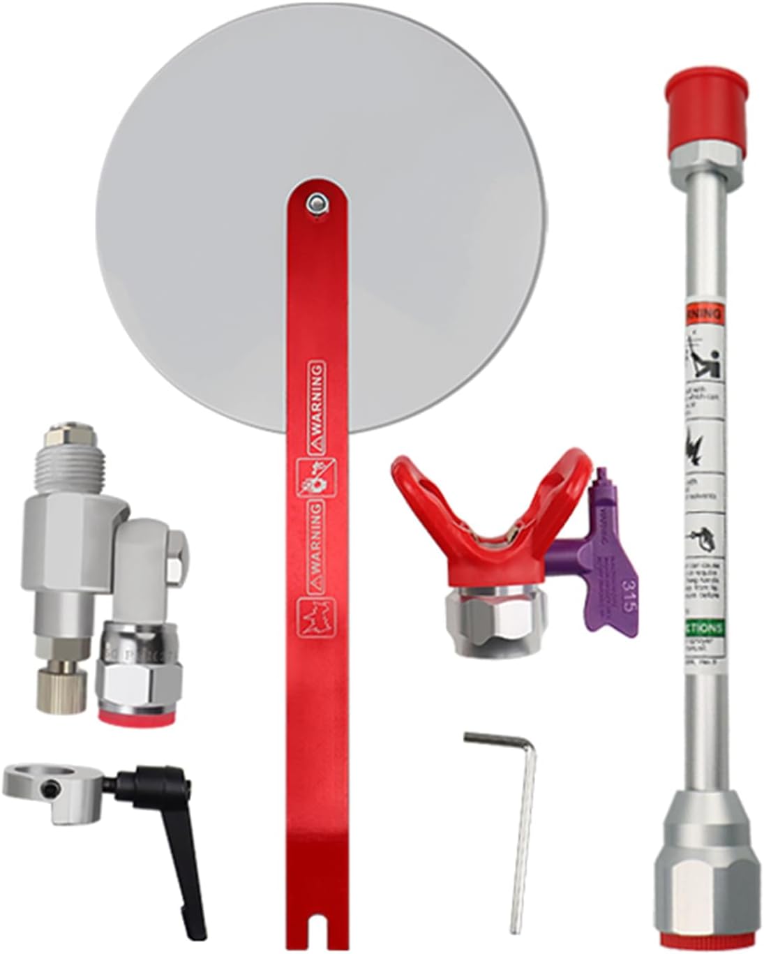 Amazon.com : Airless Sprayer Paint Edger Guide Spray Tool Paint ...