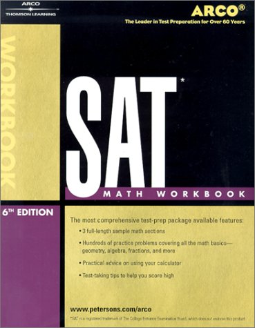 Amazon.com: Arco Sat Math Workbook (PETERSON'S MATH EXERCISES FOR THE ...