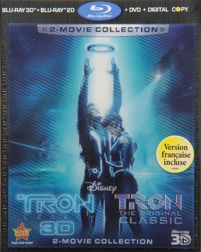 Tron: Legacy / Tron: The Original Classic (Five-Disc Combo: Blu-ray 3D ...
