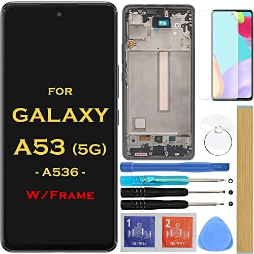 Amazon.com: HLTECH Screen Replacement LCD Display Touch Digitizer Assembly with Frame for ...