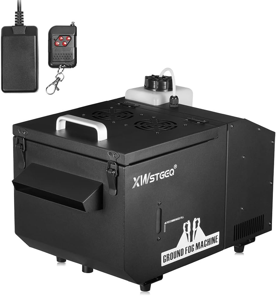 Amazon.com: Low Lying Fog Machine, 1200 Watt Water Based Ground Fog ...