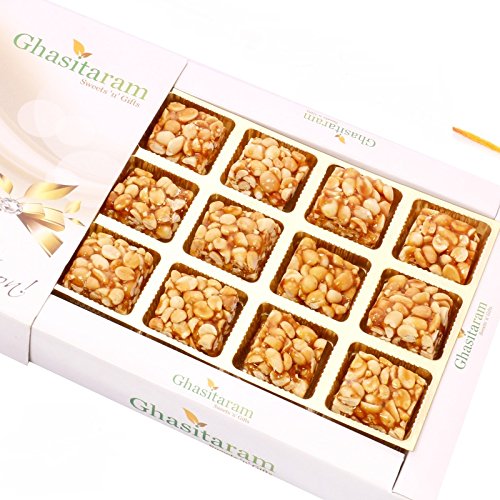 Amazon.com : Ghasitaram Gifts Indian Sweets - Sweets- Roasted Peanut ...