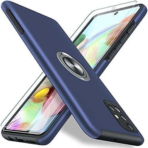 AOUIA for A71 4G Phone Case With 2 Tempered Glass Screen Protector ...