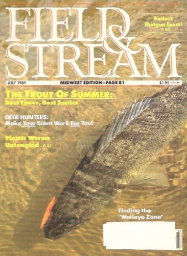 Vintage Field and Stream Magazine - July, 1989 - Like New Condition ...