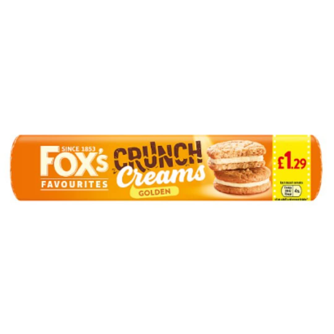 Fox's Favourites Crunch Creams Golden 200g x Case of 12 : Amazon.co.uk ...