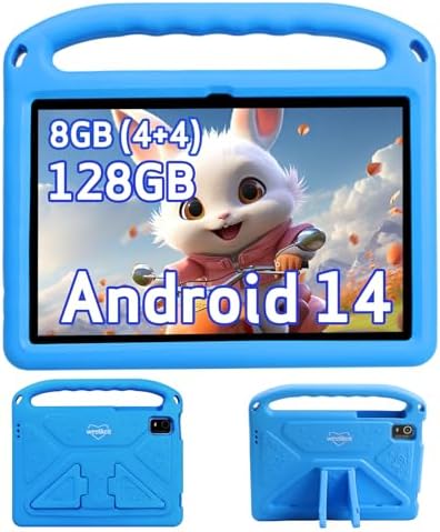 weelikeit 2024 Updated Kids Tablet, 10 Inch Android 14 Tablet for Kids ...