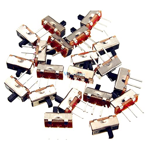 20Pcs SS12D00G3 SS-12D00G3 Slide Switch 2 Position SPDT 1P2T 3Pin PCB ...