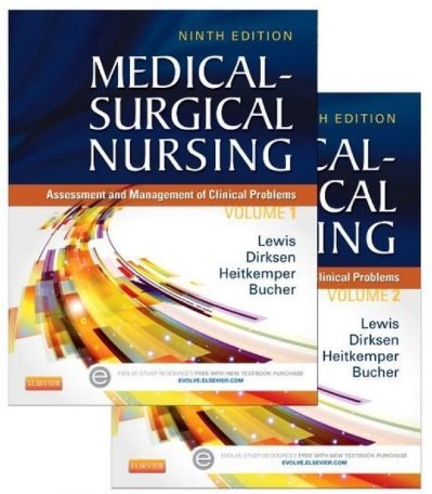 Medical Surgical Nursing Text and Study Guide Package Two Book set 9th ...