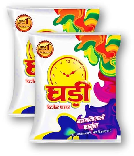 Ghadi Detergent Powder 1Kg (Pack of 2) Unique : Amazon.in: Health ...