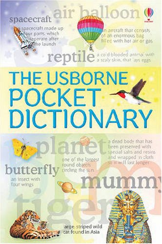 Pocket Dictionary (Usborne Dictionaries): John McLlwain: 9781409500612 ...