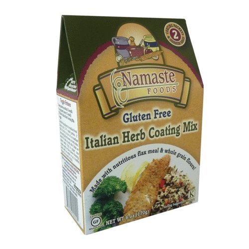 Amazon.com : Namaste Foods Coating Mix, Italian Herb, 6-Ounce : Gourmet ...