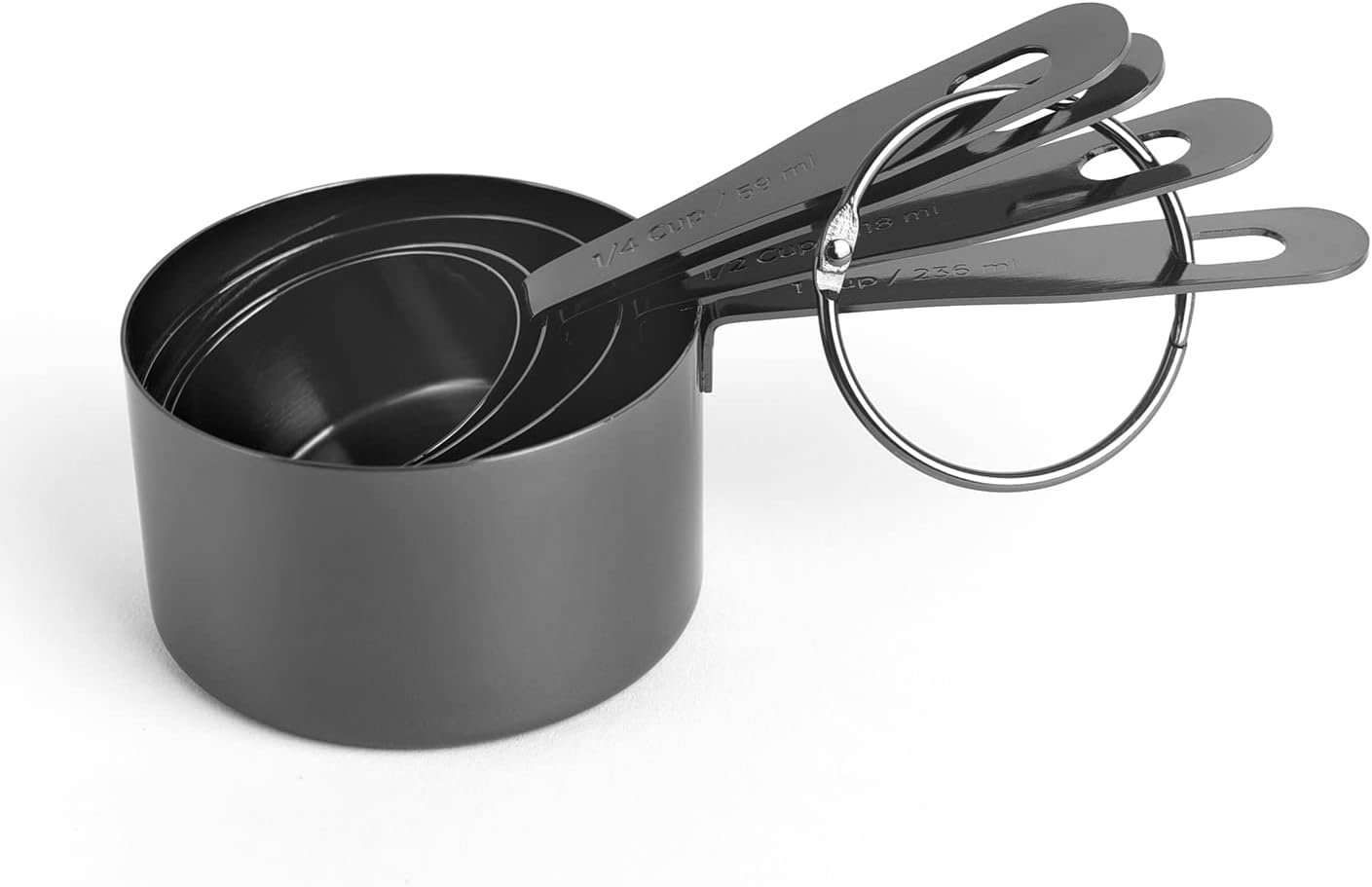 Amazon.com: Measuring Cup Set 4pc - Black - Hearth & Hand with Magnolia ...