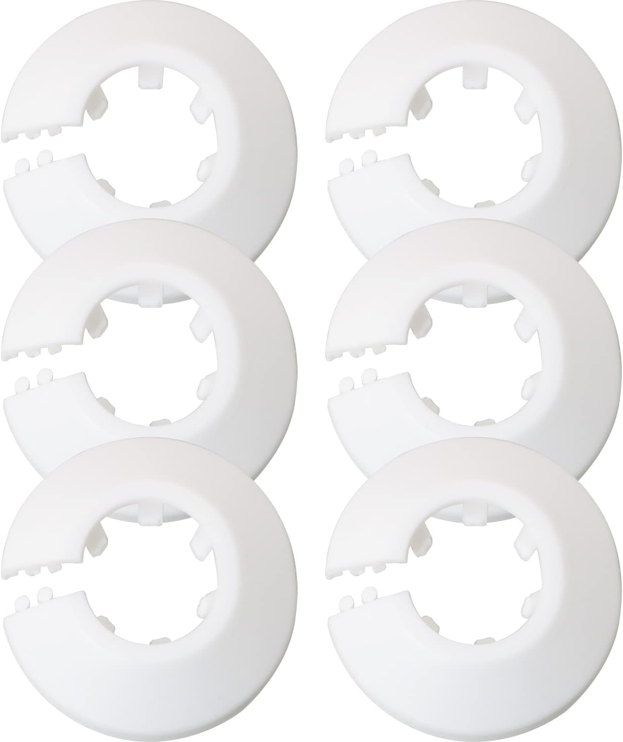 Amazon.com: JJHXSM 6pcs 3/4inch Flange Water Pipe Cover Decoration 20mm ...
