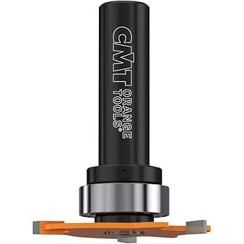 CMT 822.332.11A 3-Wing Slot Cutter with Bearing and Arbor, 1/8-Inch ...
