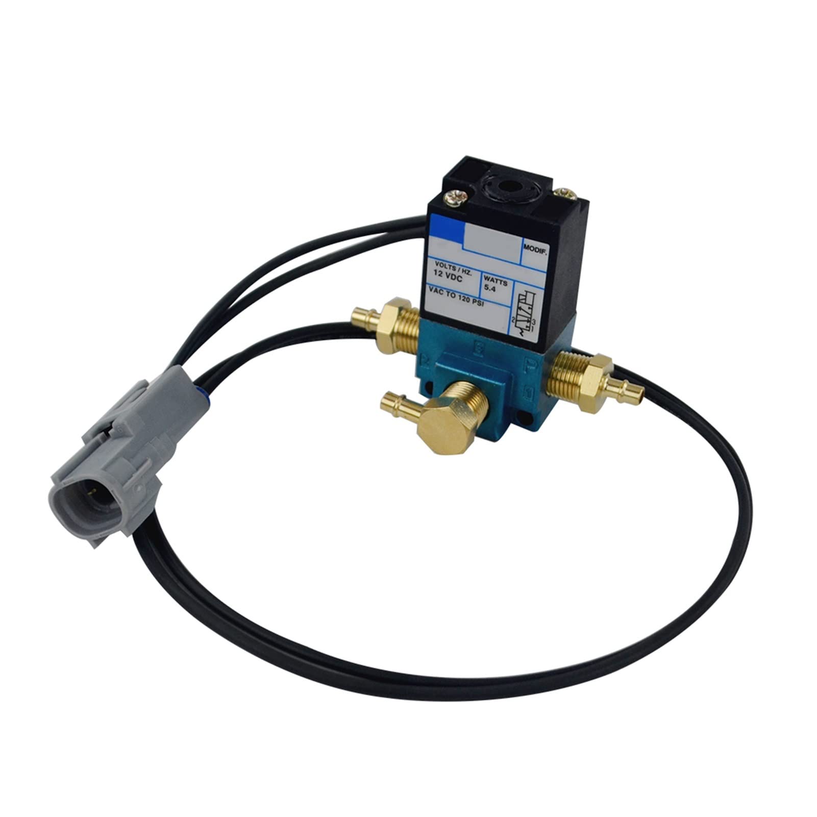 Buy VR ECU 3 Port Electronic Turbo Boost Control Solenoid Valve 12V ...