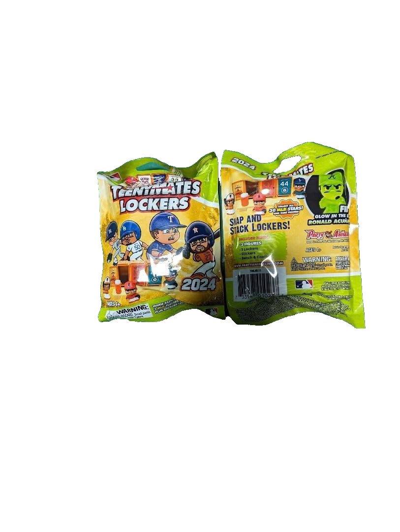 Snapklik.com : Party Animal TeenyMates MLB Baseball 2024 Locker Room ...