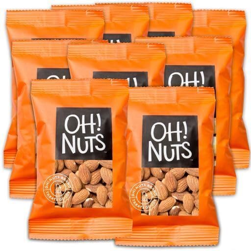 Amazon.com : Oh! Nuts Raw Almonds Bulk Pack - Almond Nuts Bulk for ...