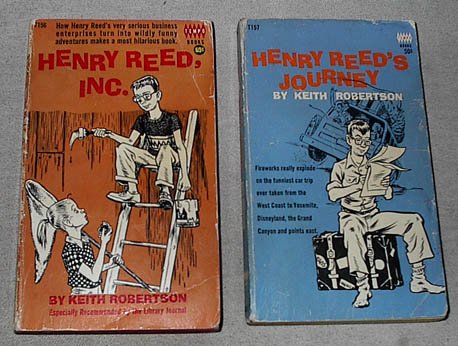 Henry Reed vintage 2-book set: Henry Reed, Inc. & Henry Reed's Journey ...