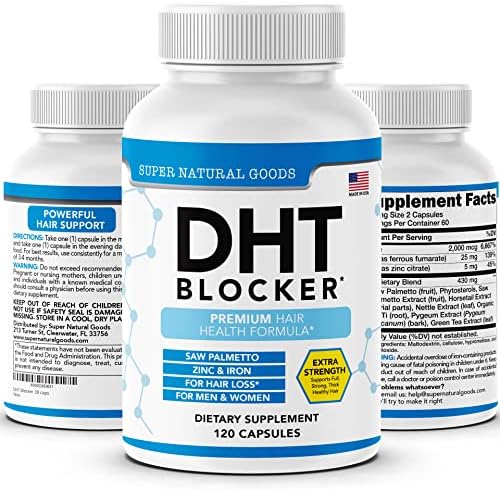 Amazon.com: DHT Blocker Advanced Hair Support Supplement (60 Capsules ...