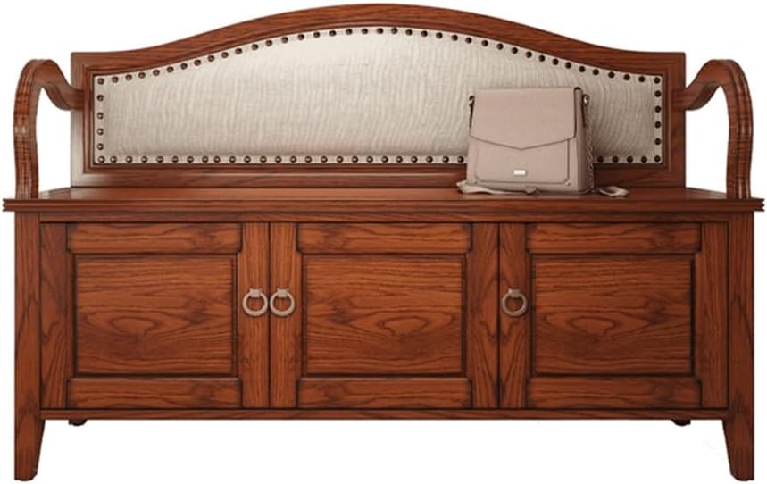 Amazon.com: Shoe Storage Bench Wooden Shoe Changing Stool Nordic Home ...