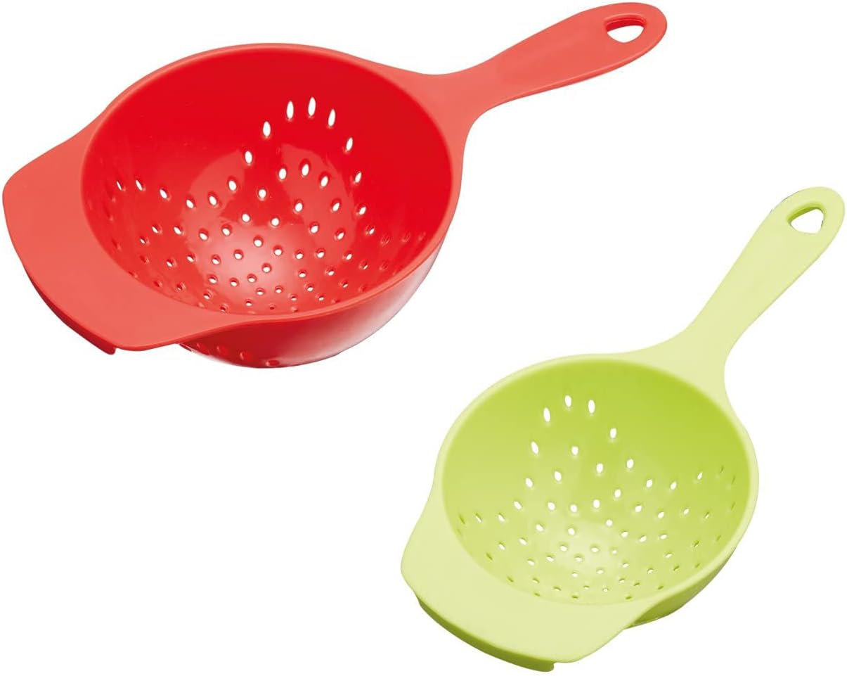 Amazon.com: Baderke 8 Pcs Mini Colander Plastic Small Fruit Strainer ...
