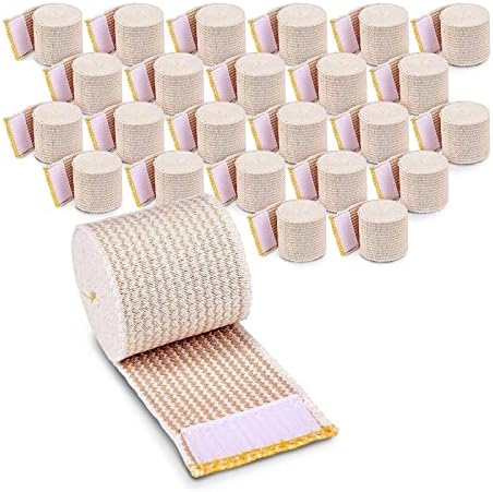 Amazon.com: Premium Elastic Bandage Wrap (2” Wide, 25 Pack) - Nexskin ...