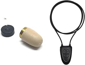 Auricolare invisibile Supermini + collana Bluetooth con microfono ...