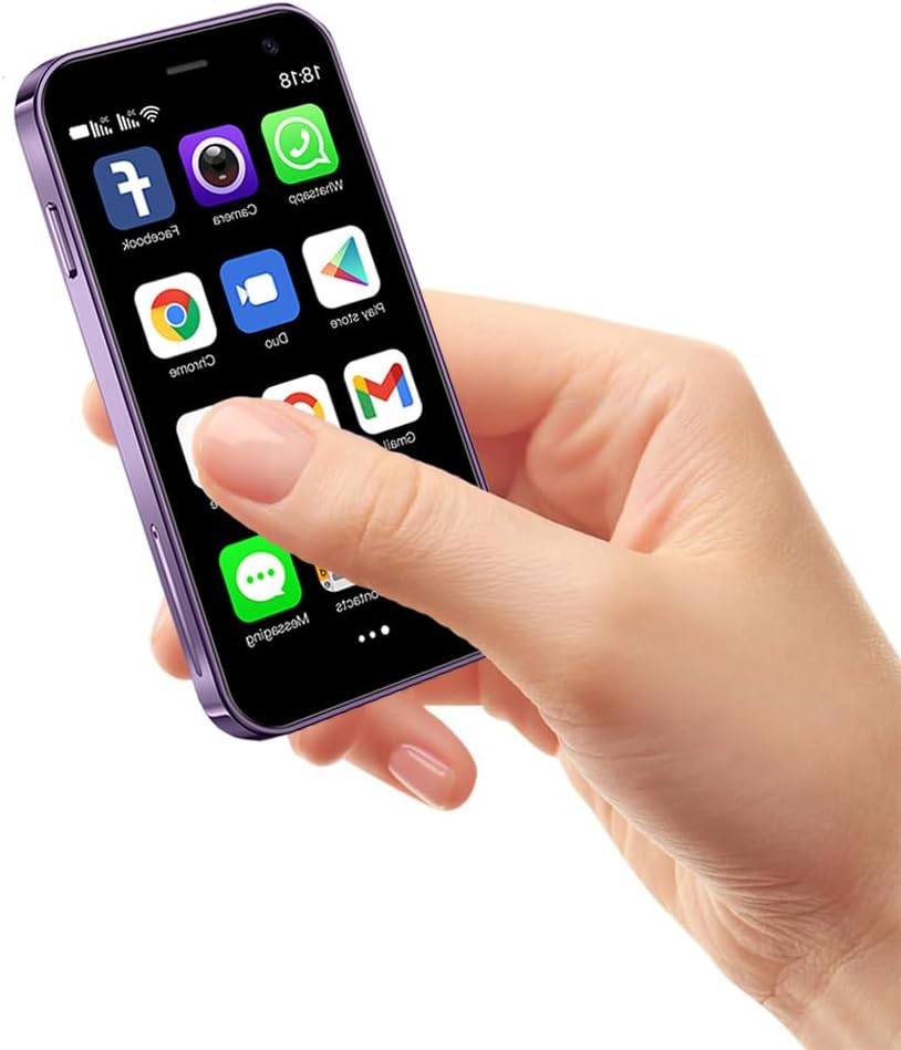 Amazon.com: Mini Smartphone 3G Unlocked 3.0 Inch Dual Sim Face ID Best ...