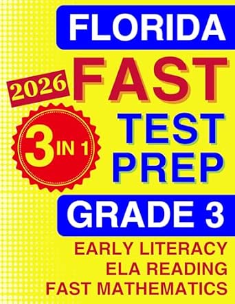 Florida FAST Test Prep: Grade 3. The Ultimate Practice Workbook for ...