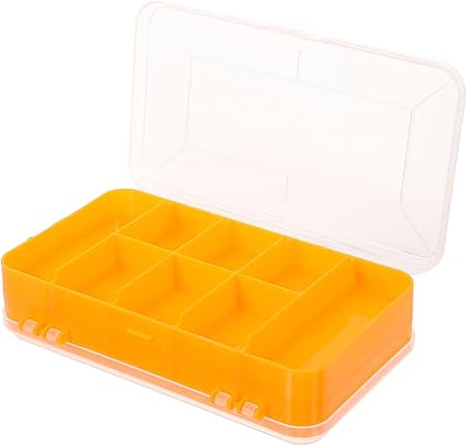Vaguelly Double-sided Plastic Organizer Box with Compartments for ...