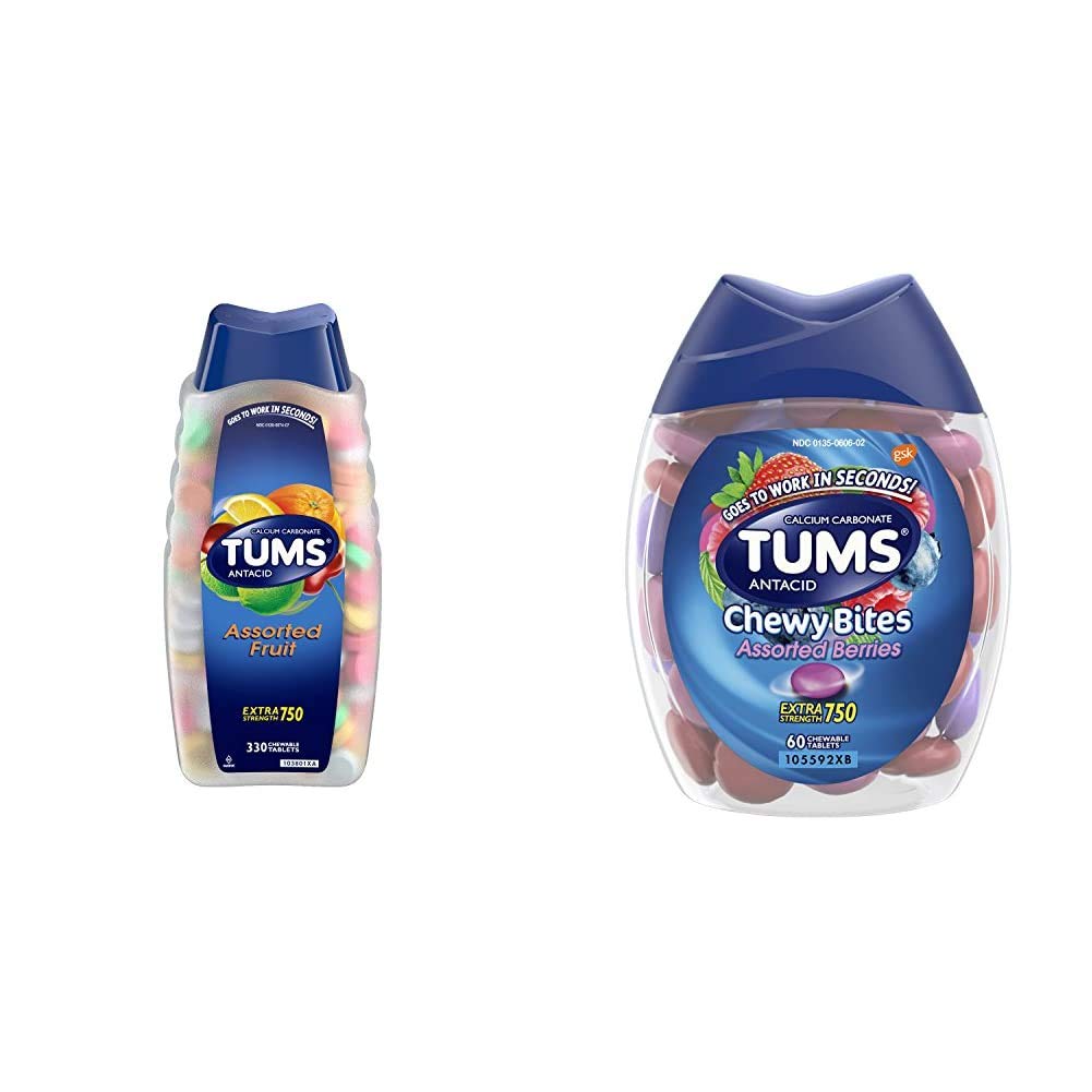 Amazon.com: TUMS Antacid Chewable Tablets for Heartburn Relief 330ct ...