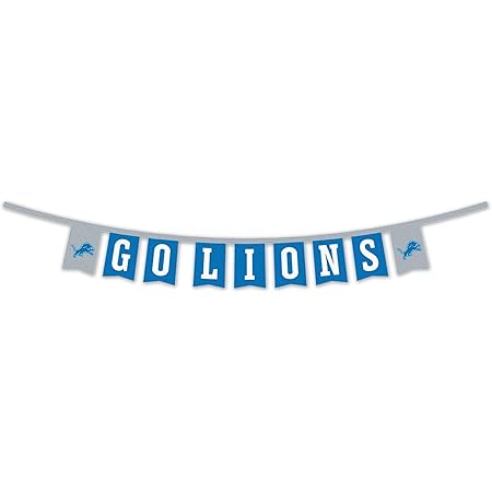 Amazon.com : Detroit Lions Banner String Pennant Flags : Sports & Outdoors