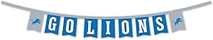 Amazon.com: WinCraft Detroit Lions Banner String Pennant Flags : Sports ...