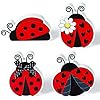 Amazon.com: WATINC 4PCS Ladybug Tiered Tray Decor, Spring Summer Wooden ...