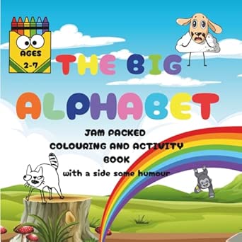 Amazon.com: The Big Alphabet: Jam packed colouring and activity book ...