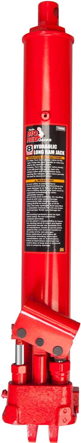 Buy BIG RED T30808 Torin Hydraulic Long Ram Jack with Double Piston ...