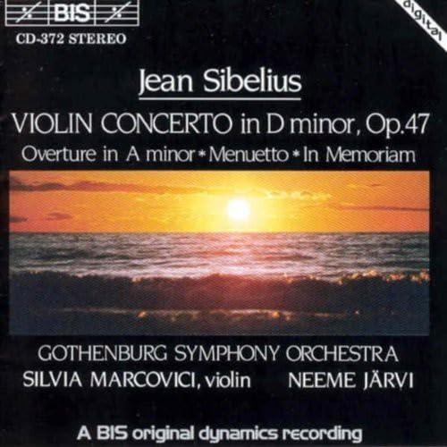 Jean Sibelius, Neeme Jarvi, Silvia Marcovici - Violin Concerto in D ...