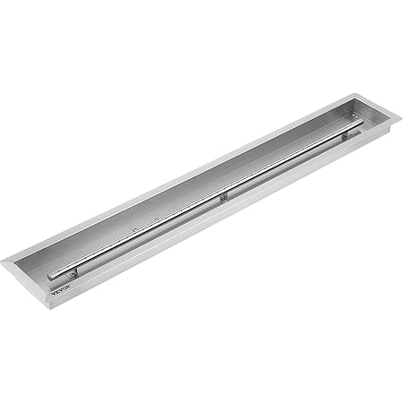 Amazon.com: Stanbroil Stainless Steel Linear Trough Drop-in Fire Pit ...